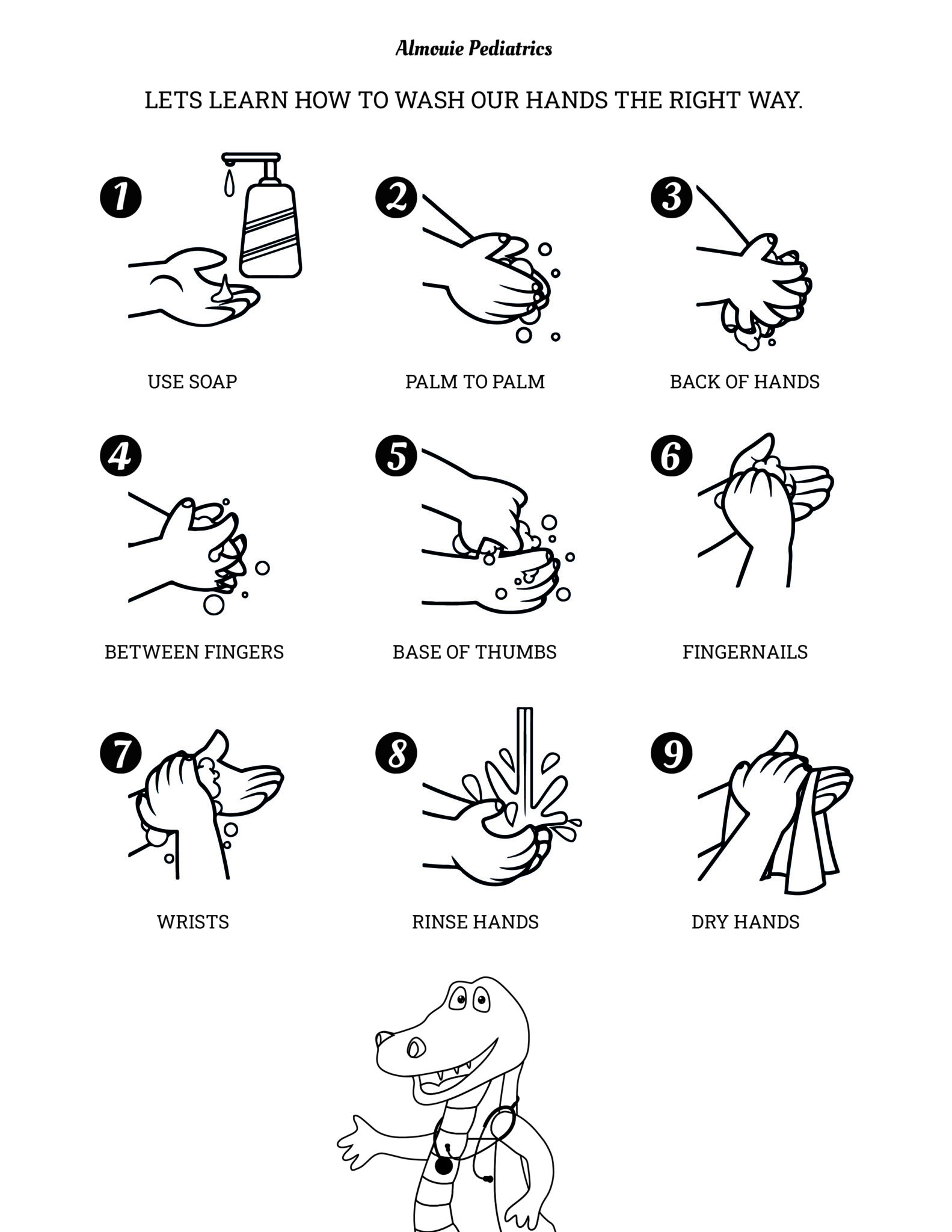 Hand Washing - Almouie Pediatrics